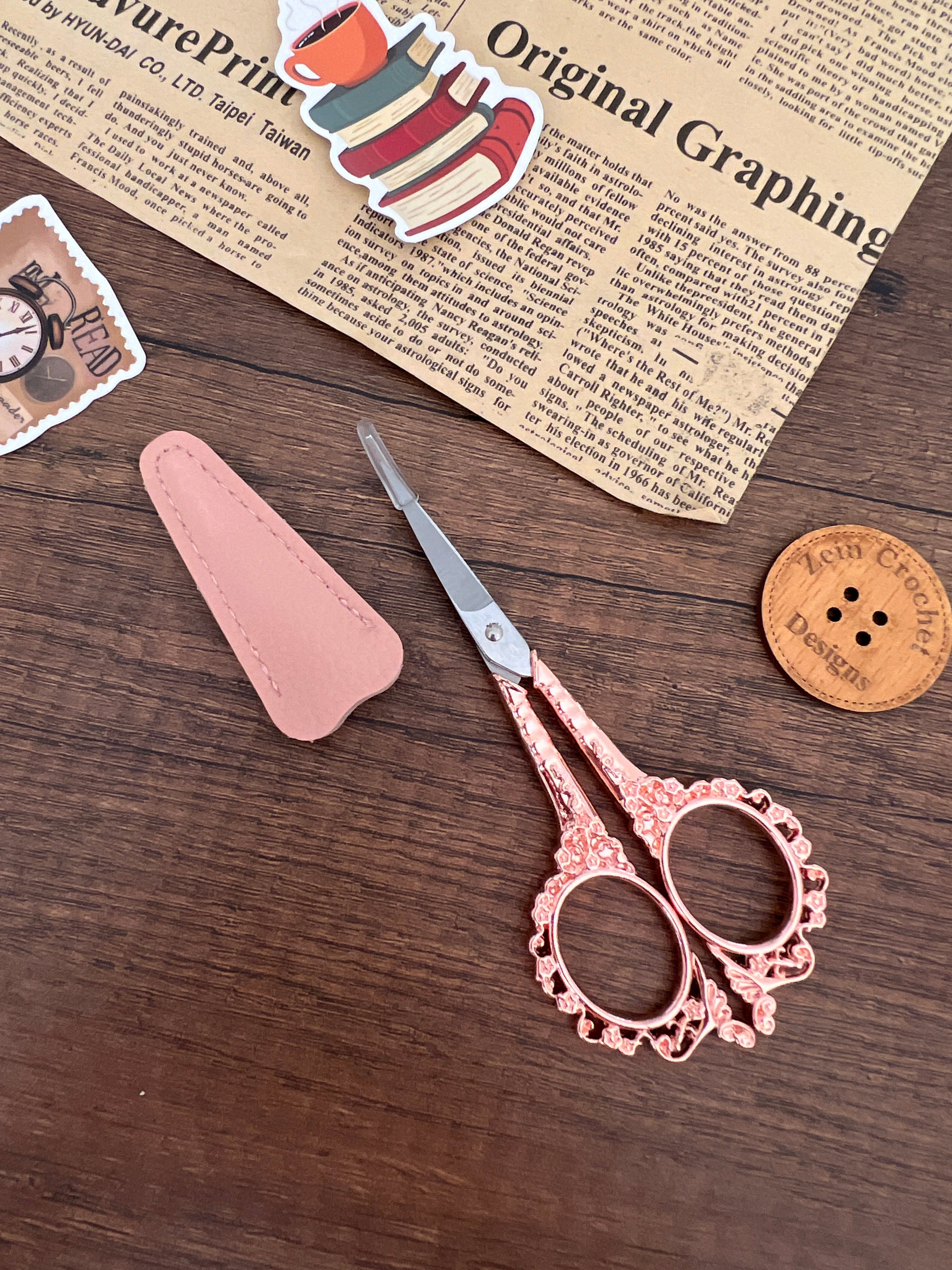 Elegance Blossom Scissors – Zein Crochet Designs